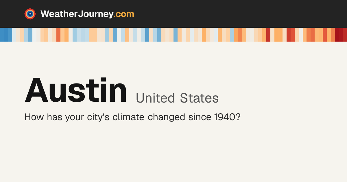 Austin, United States weather by month: average temperatures & rainfall